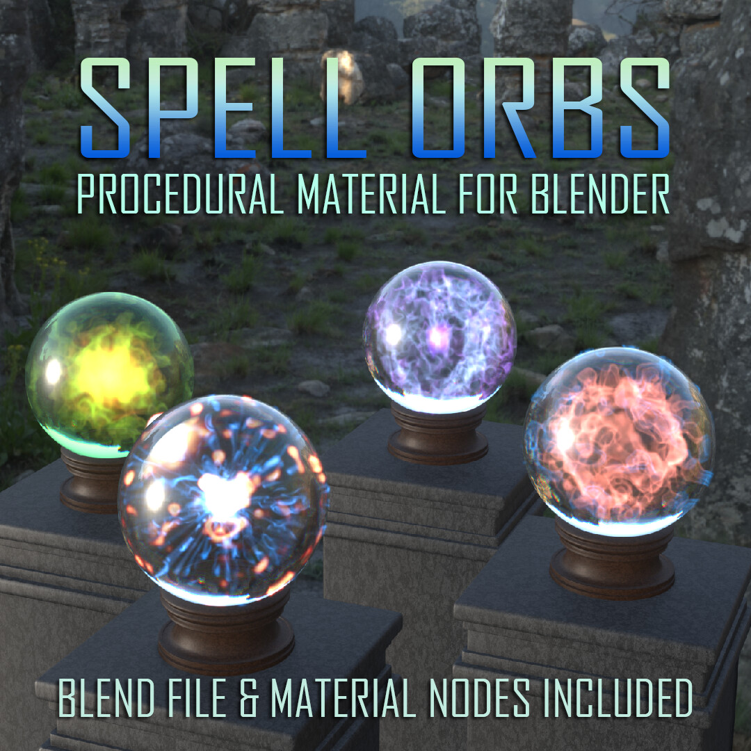 ArtStation - Procedural & Dynamic Orbs, Ferhat Tanman