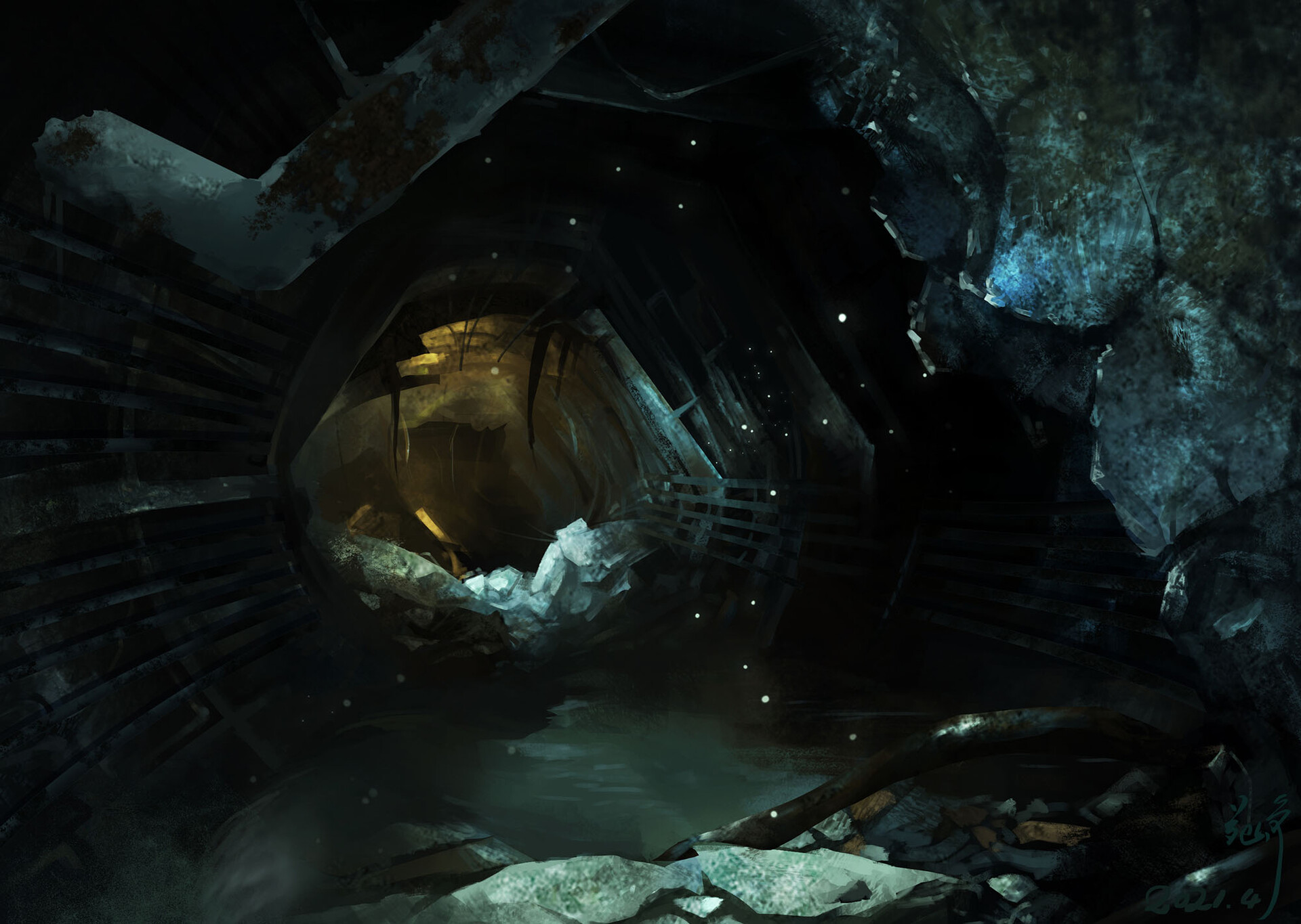 ArtStation - Secret Entrance