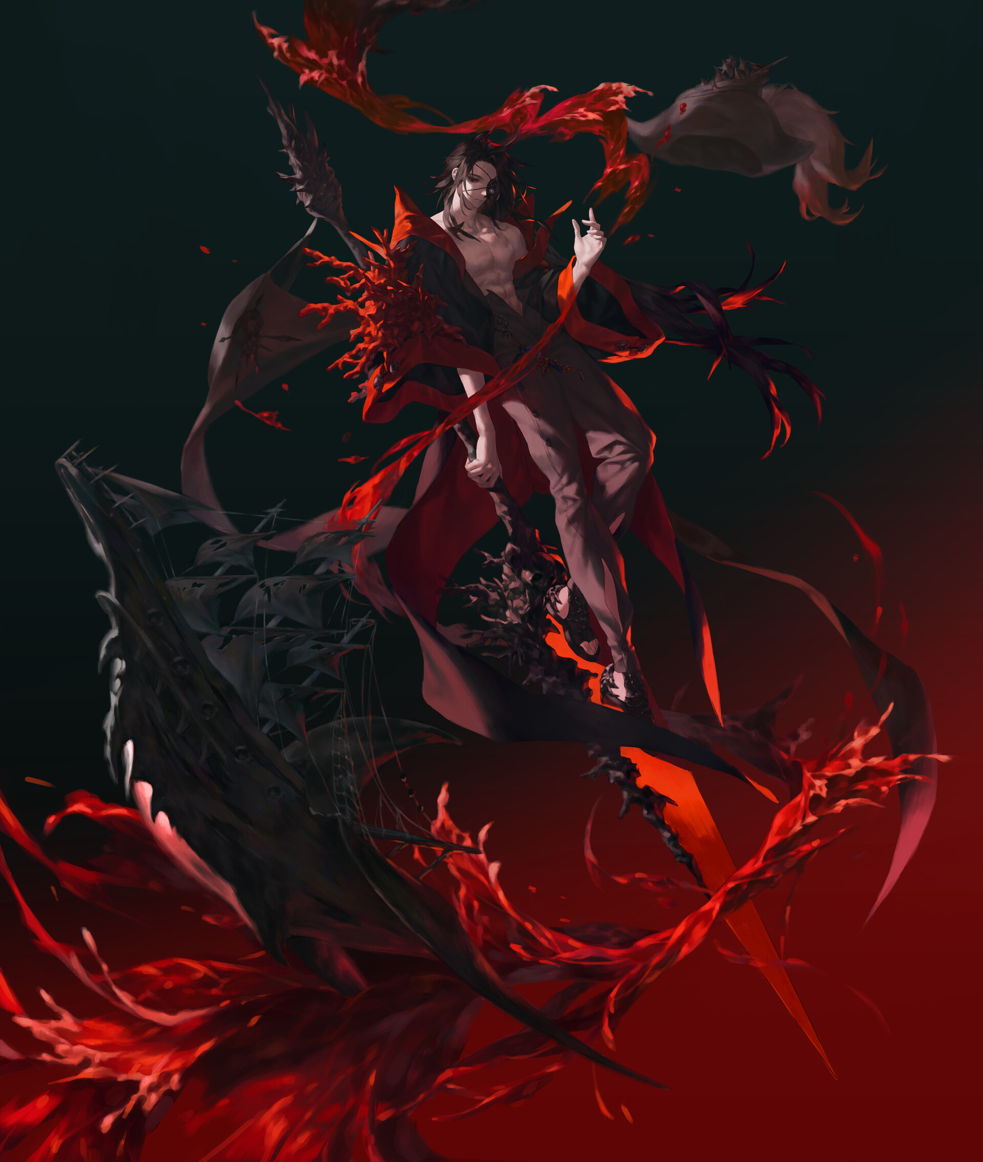 ArtStation - Blood Sea Pirate