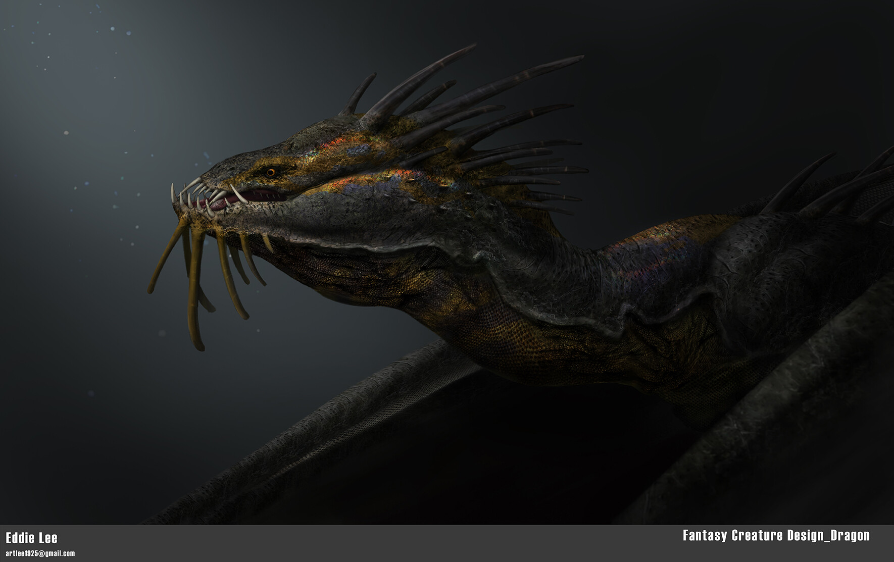 ArtStation - Creature design_Dragon