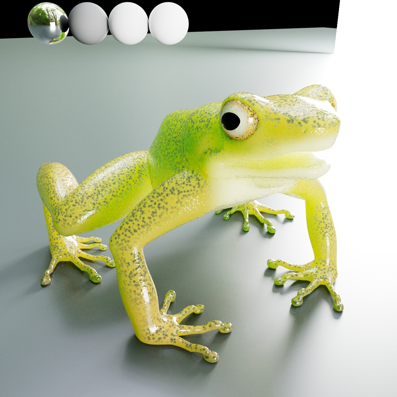 ArtStation - Frog with SSS