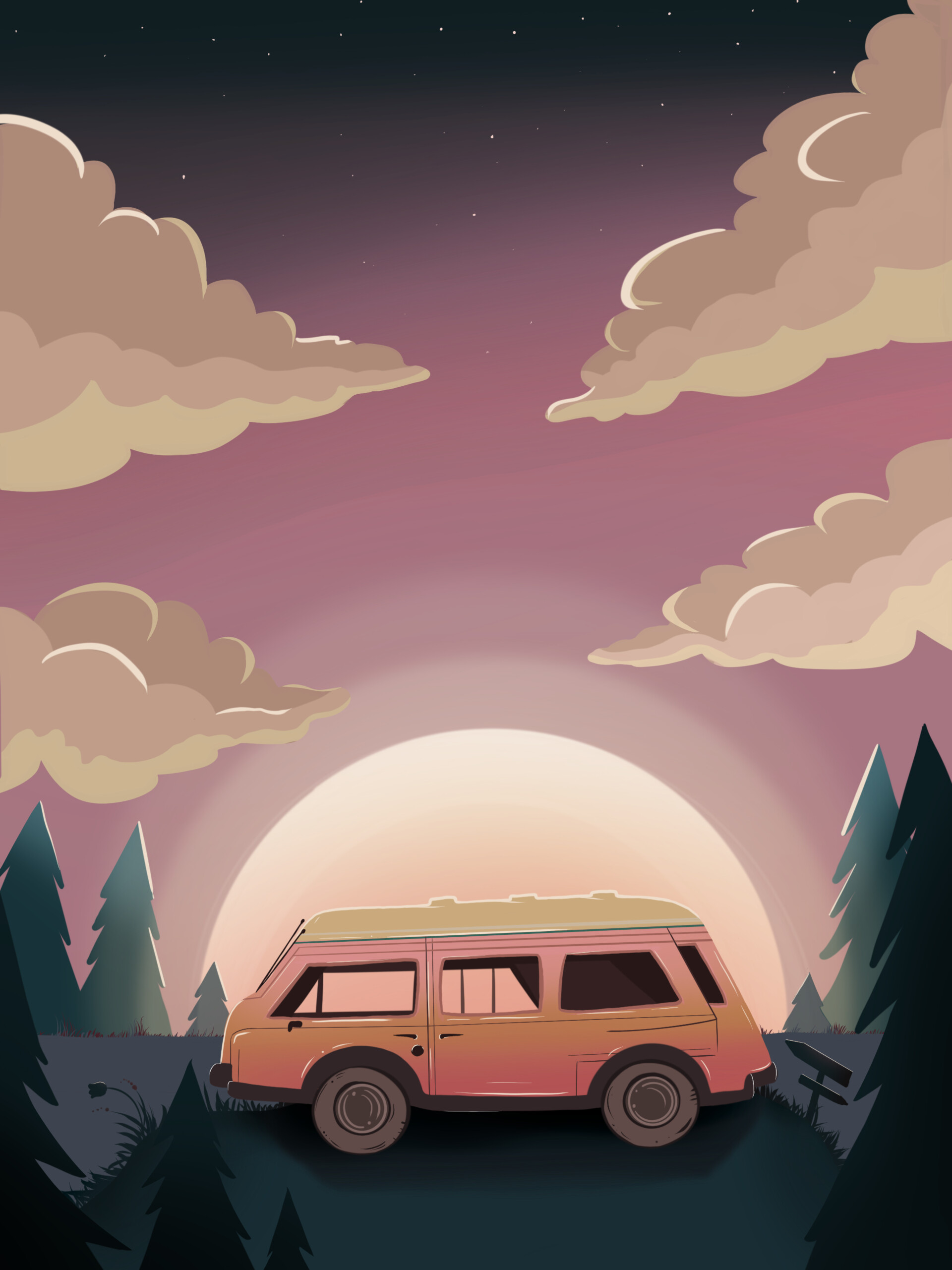 ArtStation - Outside the city