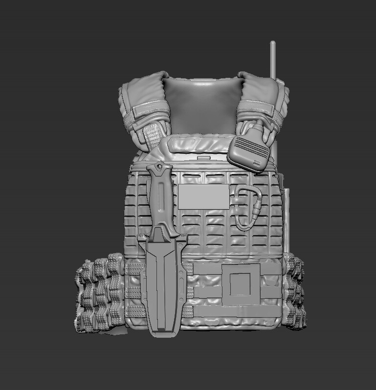 ArtStation - Valaverse Action Force Vest