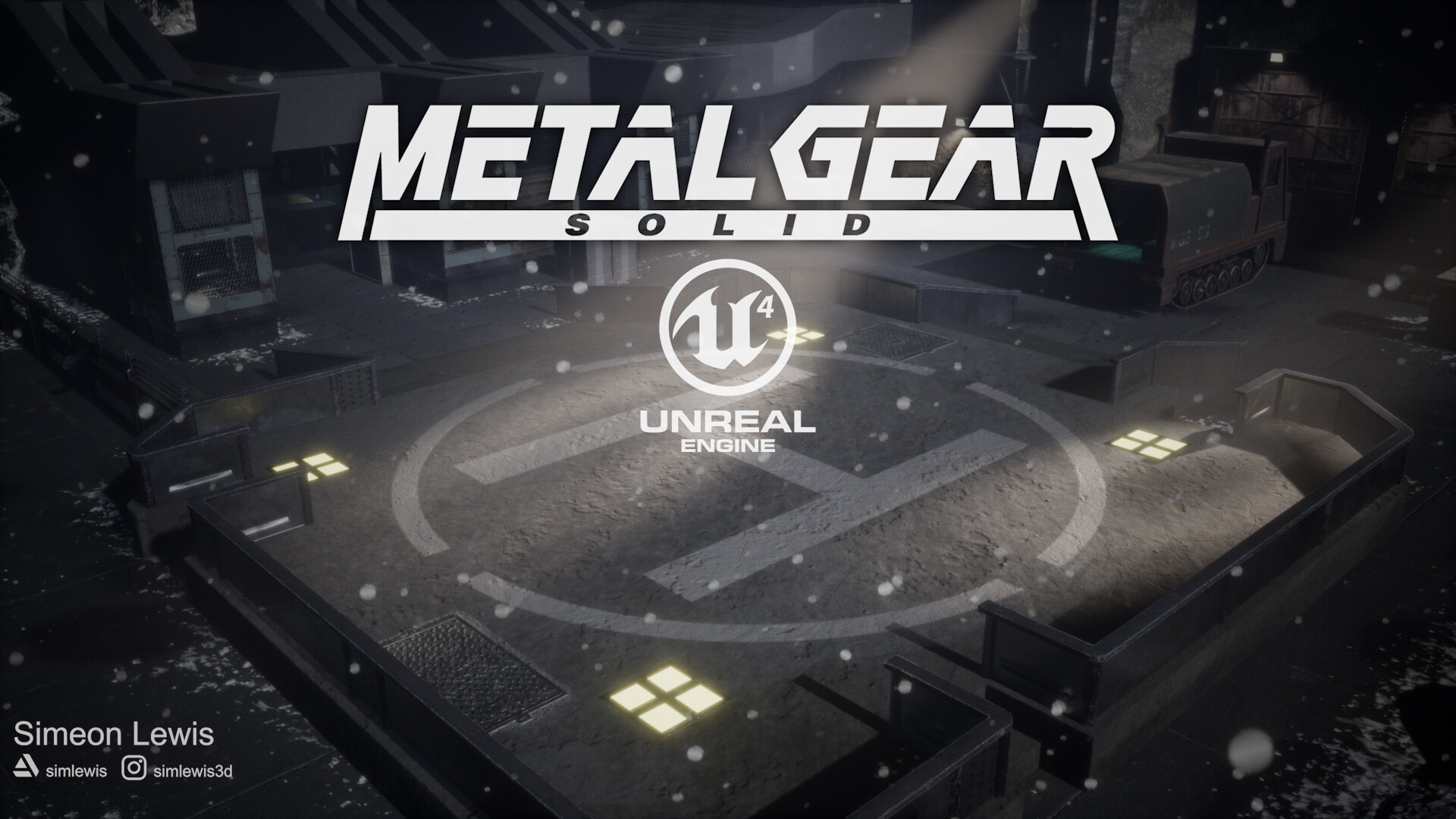 ArtStation - Metal Gear Solid - Shadow Moses Island