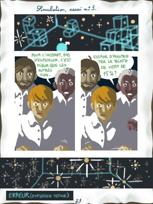 ArtStation - 25h of comics challenge (extract)