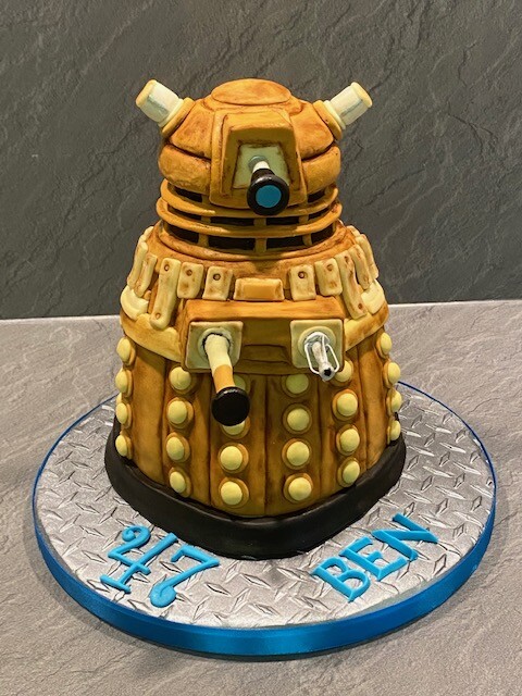 ArtStation - Dalek Cake