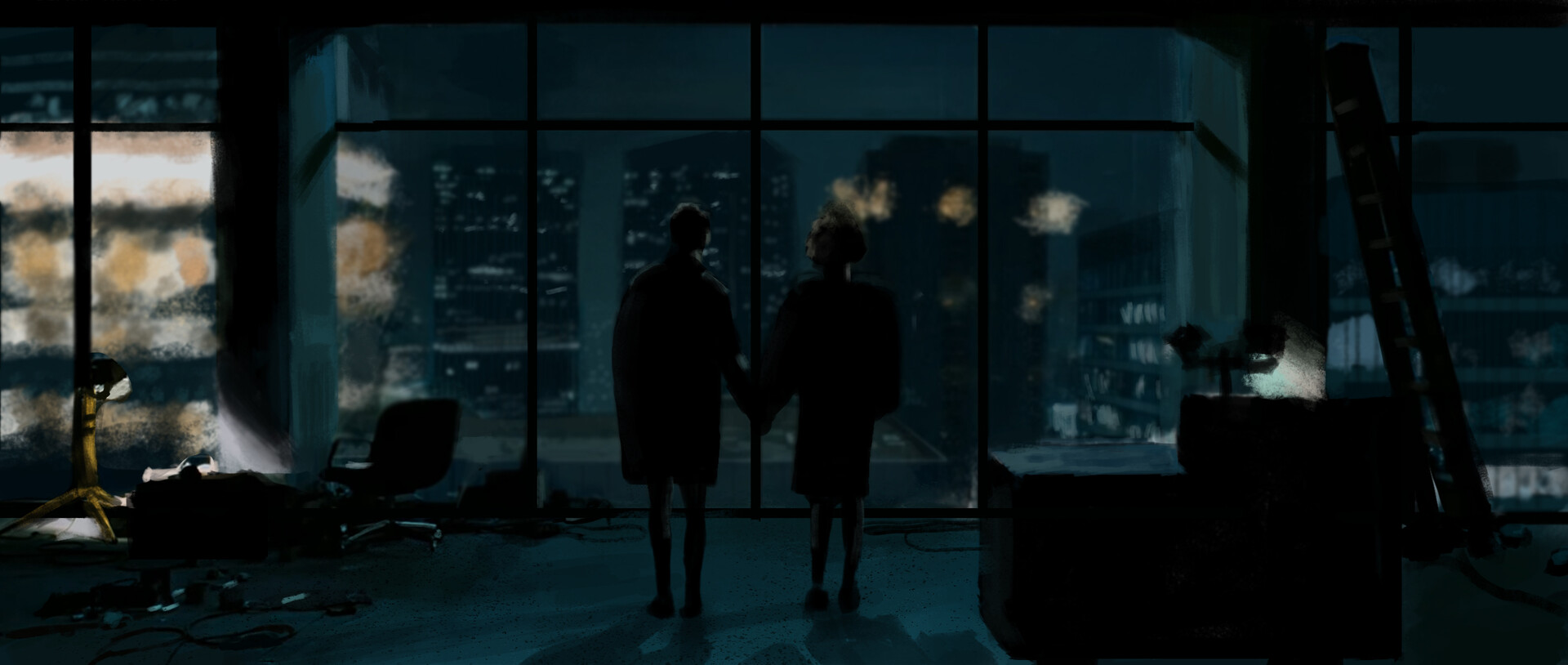 ArtStation - Fight Club - Scene study