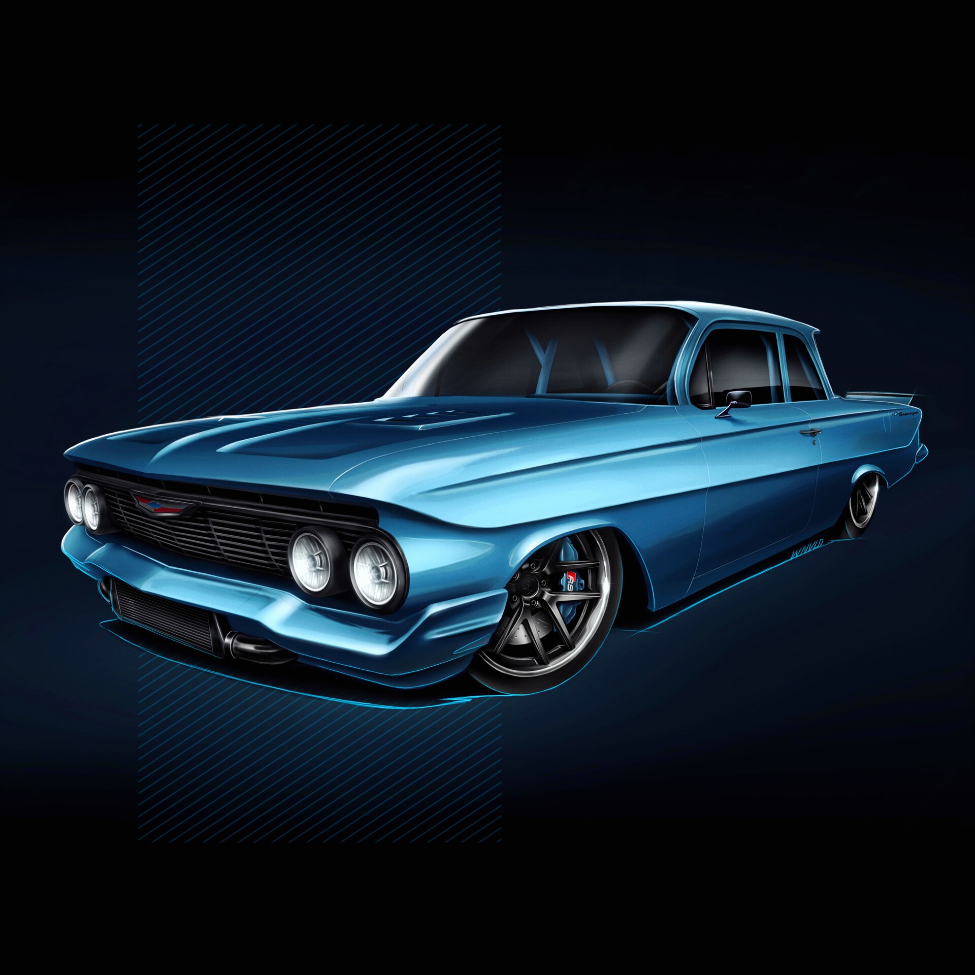 ANDREAS WENNEVOLD - '61 Biscayne - David Gunnars // WNVLD