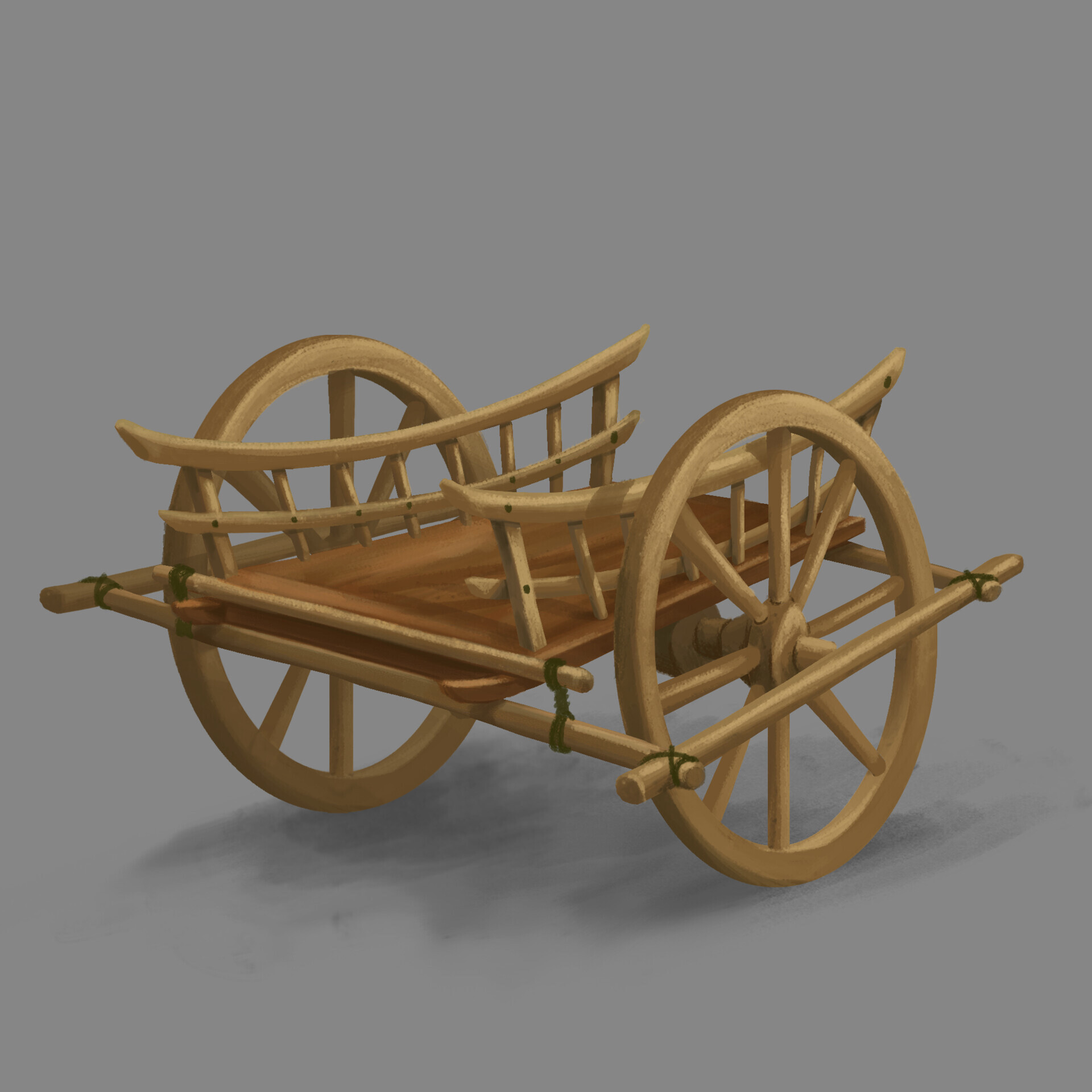 ArtStation - Cart Prop Concept 1