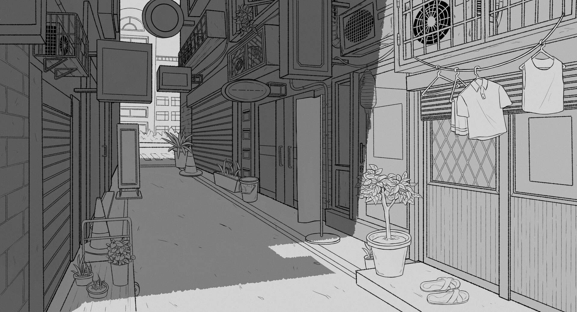 ArtStation - Alleyway