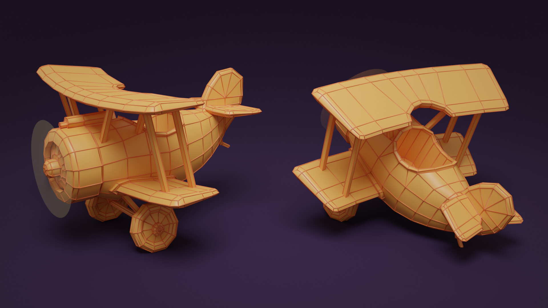 ArtStation - Low Poly Plane
