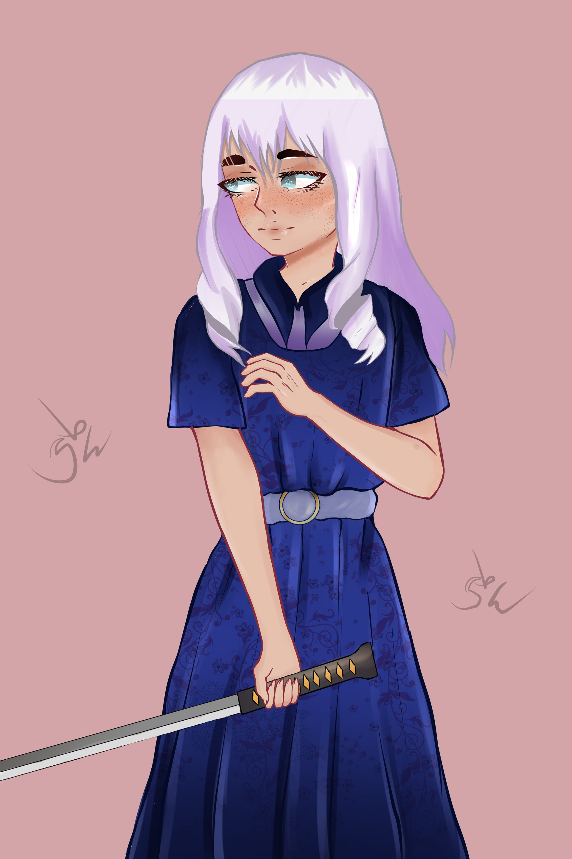 ArtStation - Katana Girl