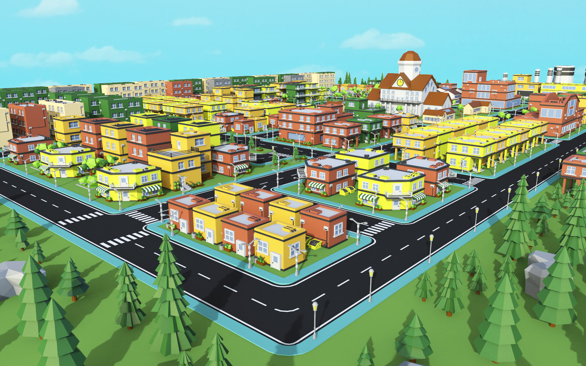 ArtStation - CITY | 3D Model