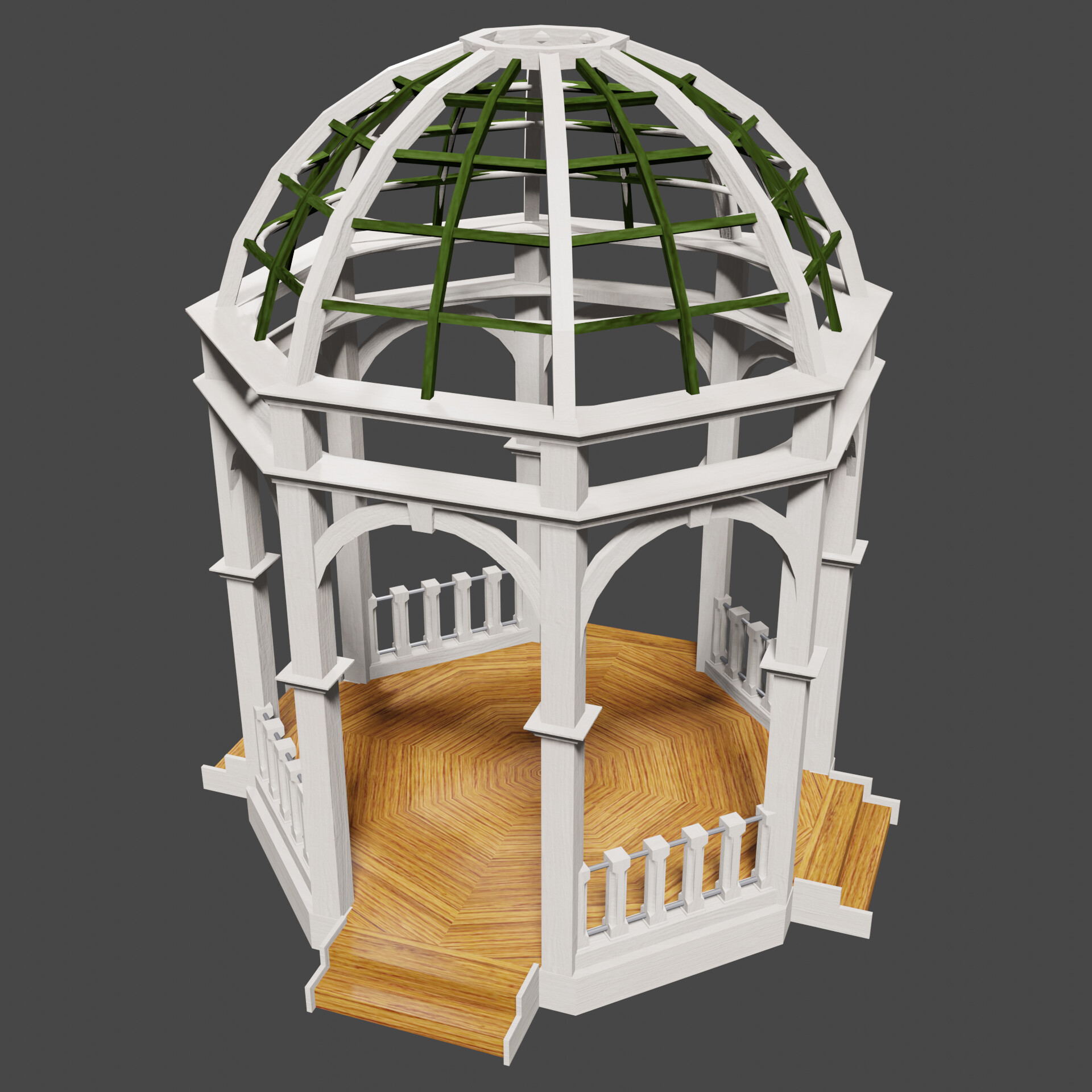 ArtStation - Garden gazebo