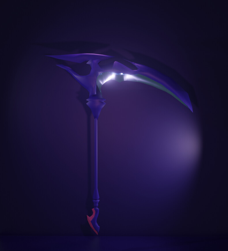 ArtStation - 3D-model scythe