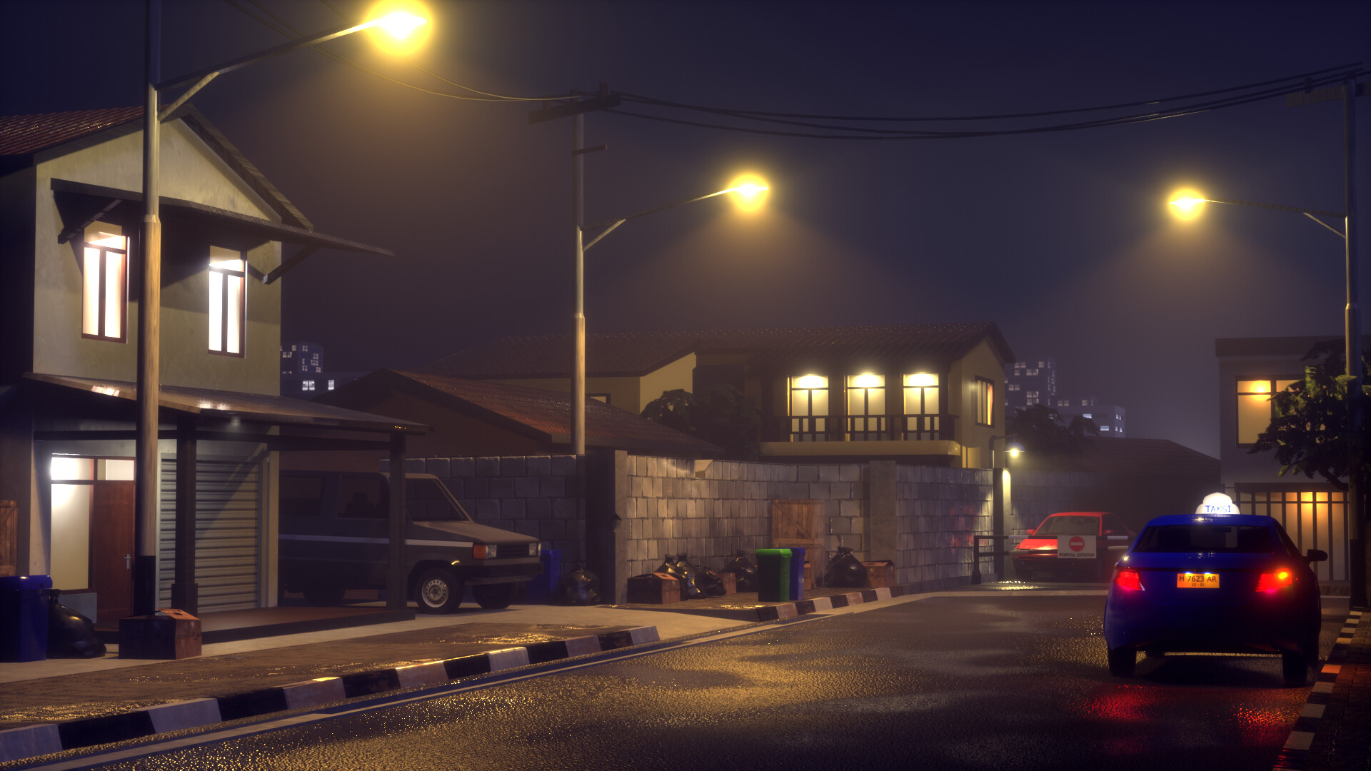 ArtStation - Indonesia Suburban