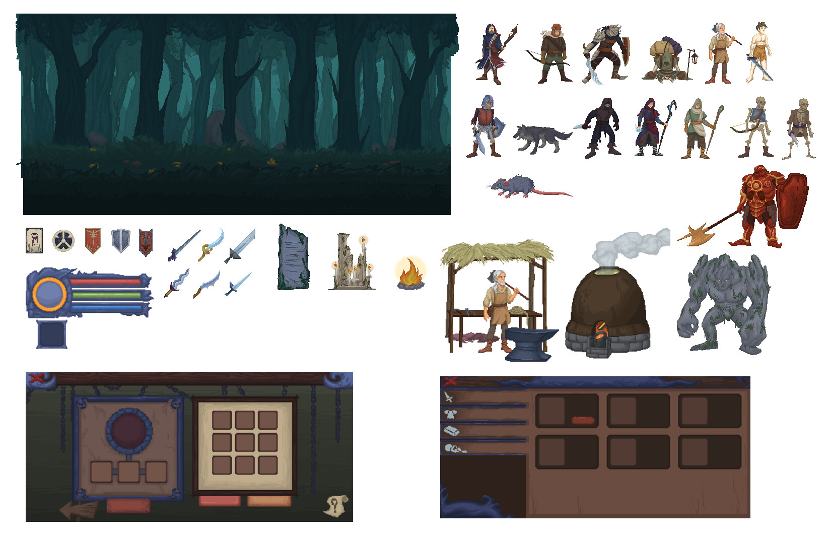 ArtStation - Pixel Art for Game