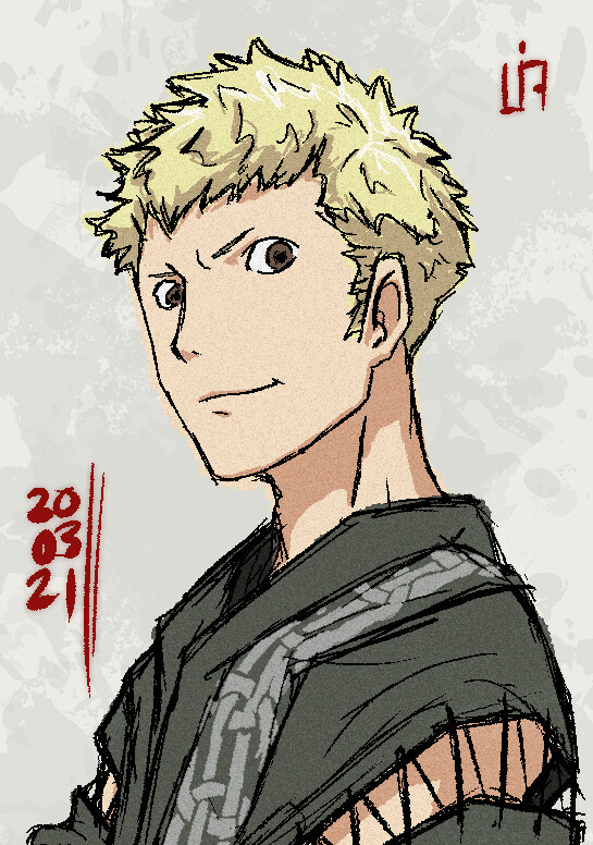 ArtStation - Ryuji "SKULL" Sakamoto - P5S (Persona 5 Strikers) festival ...