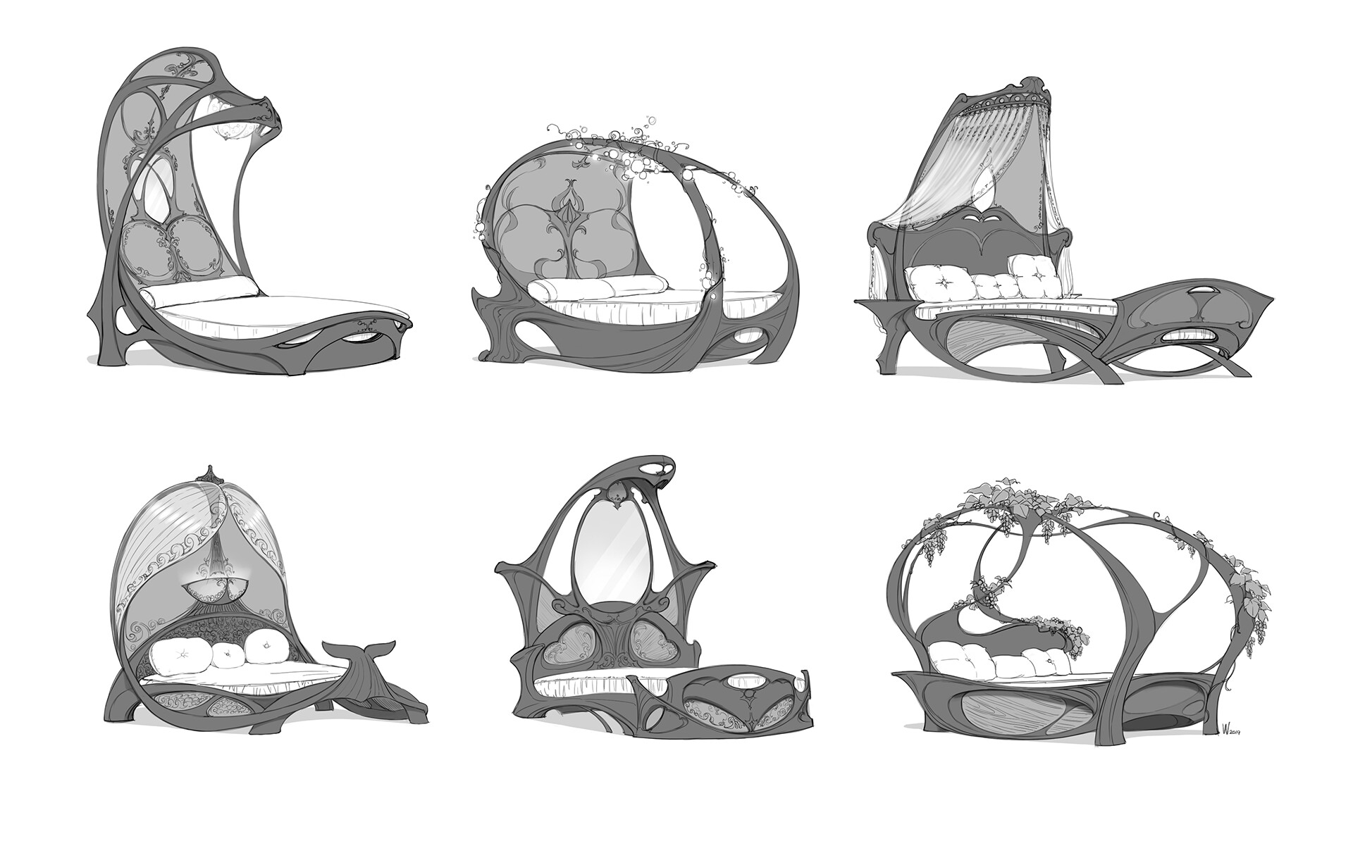 ArtStation - Prop Sketches