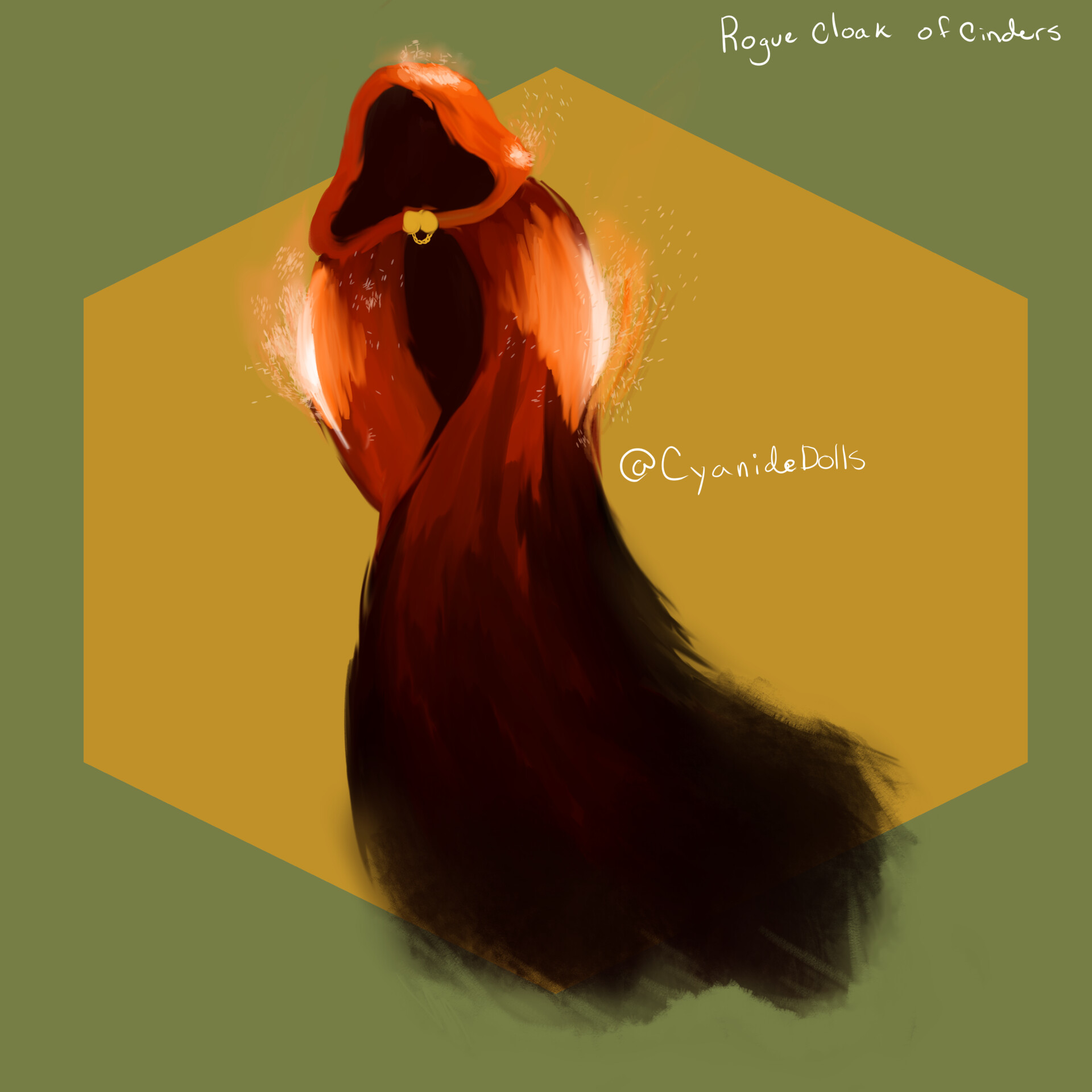 ArtStation - Rogue Cloak of Cinders