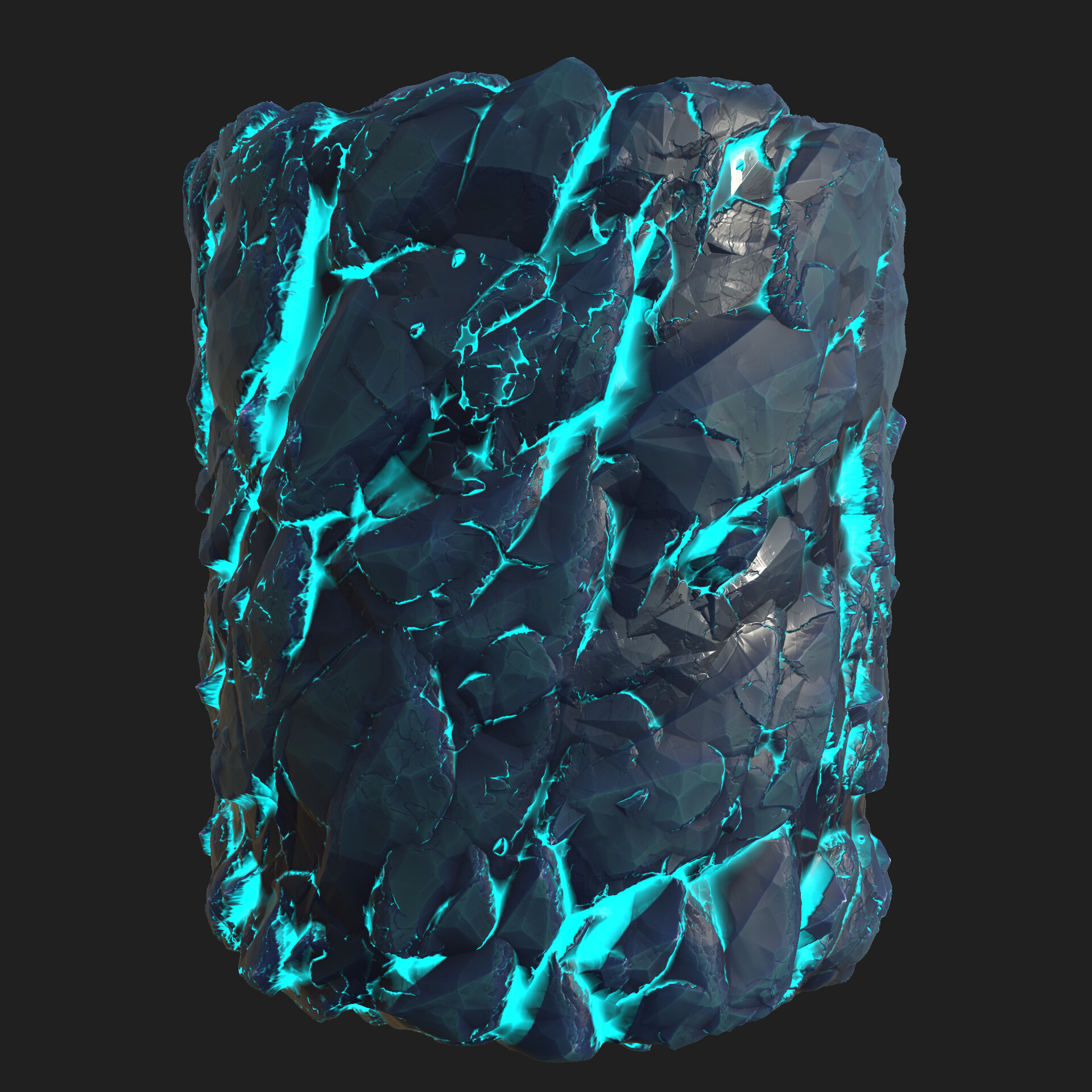 ArtStation - Stylized crystal material
