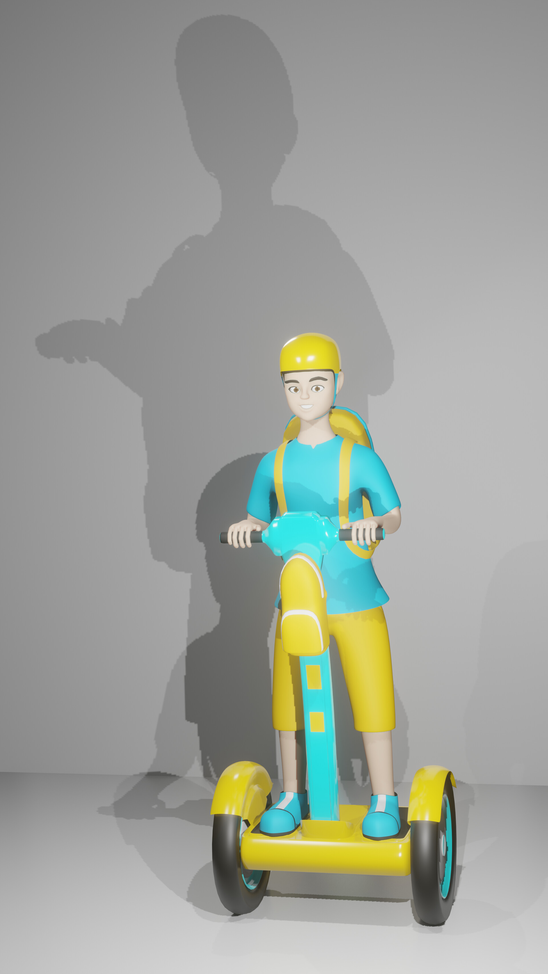 ArtStation - Skuter Segway