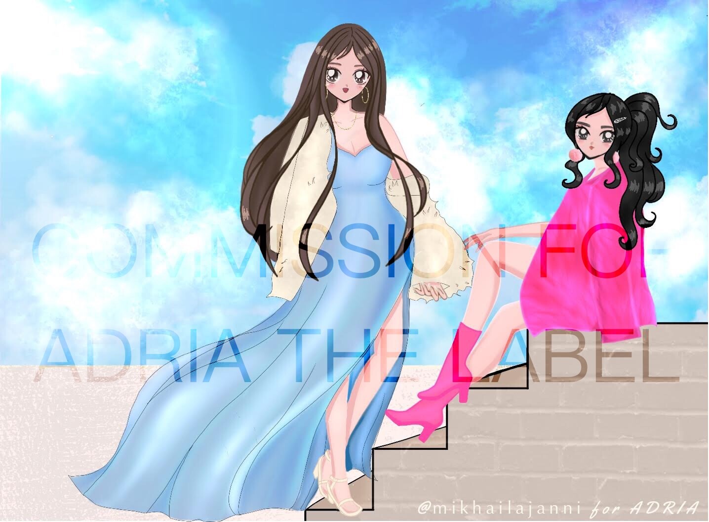 ArtStation - Commission for ADRIA THE LABEL
