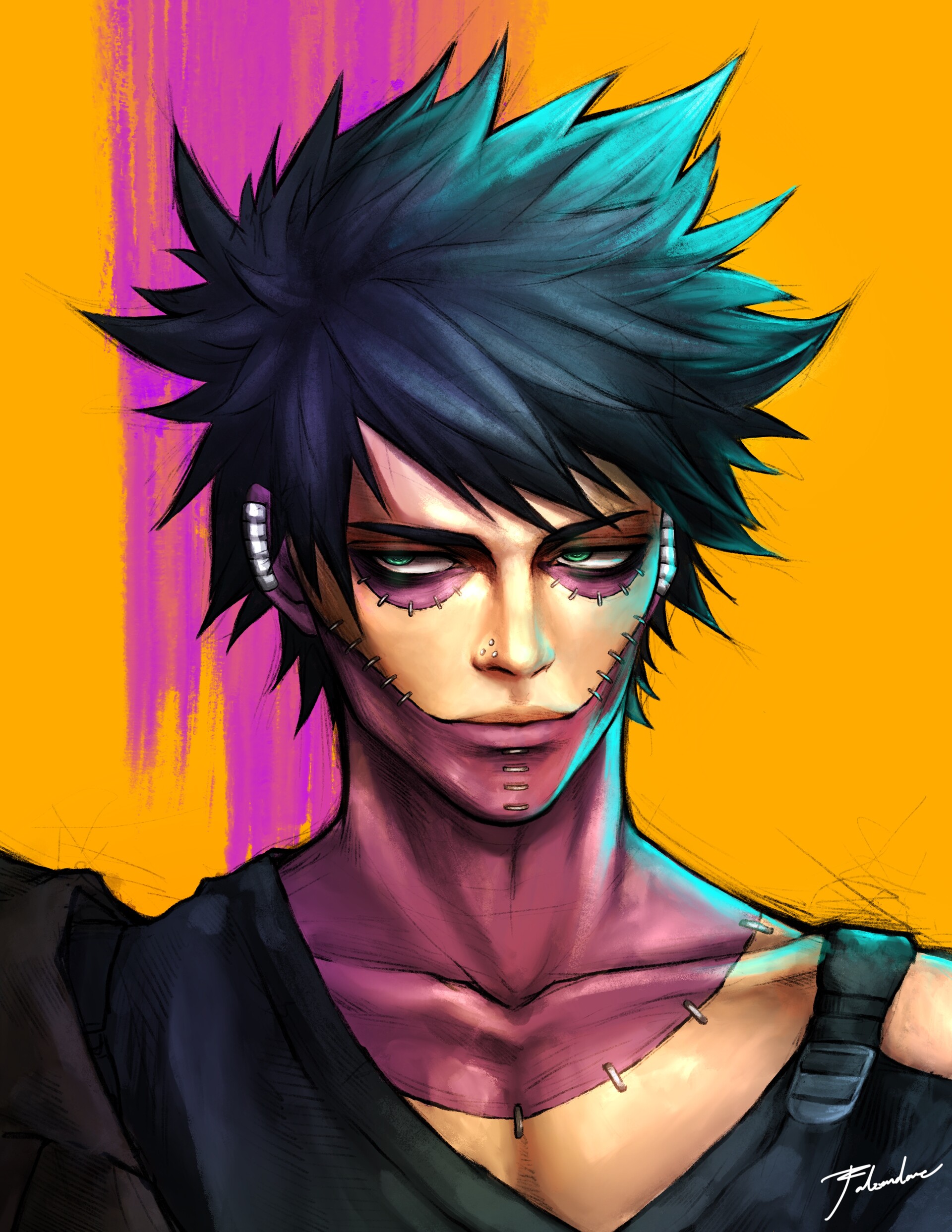 ArtStation - My Hero Academia - Dabi