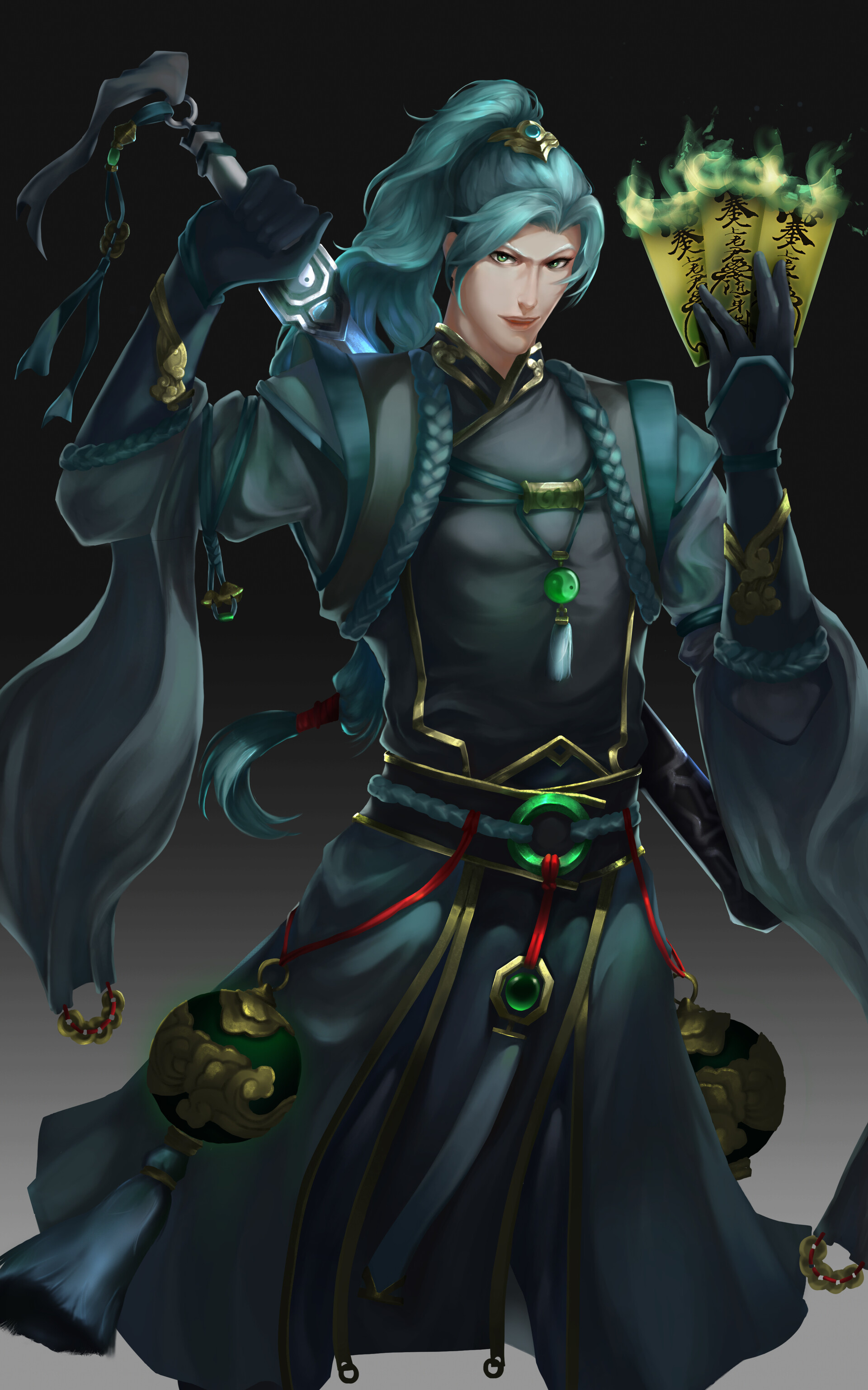 ArtStation - Chinese Taoist priest