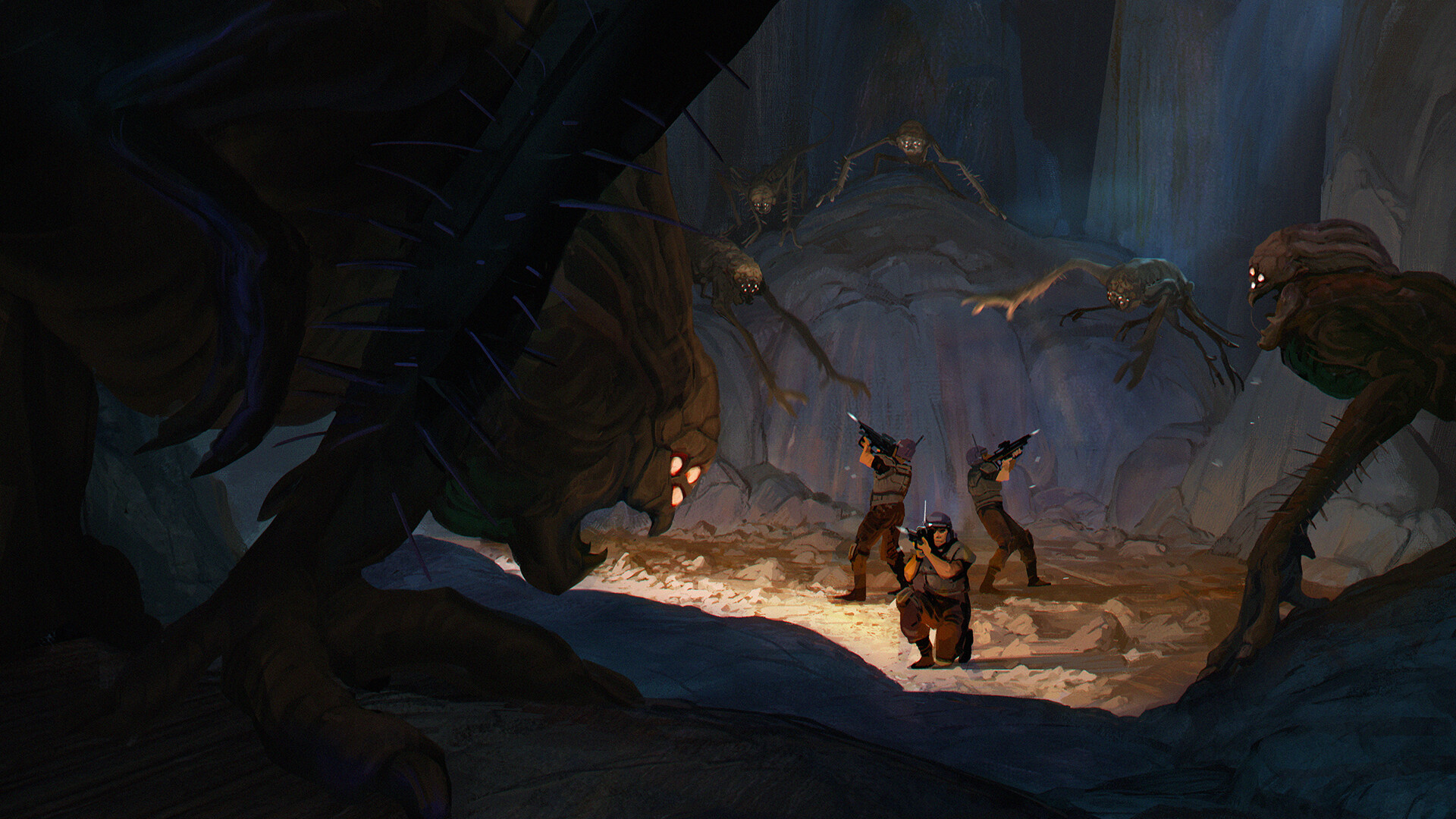 ArtStation - Deep Rift 9 Illustrations