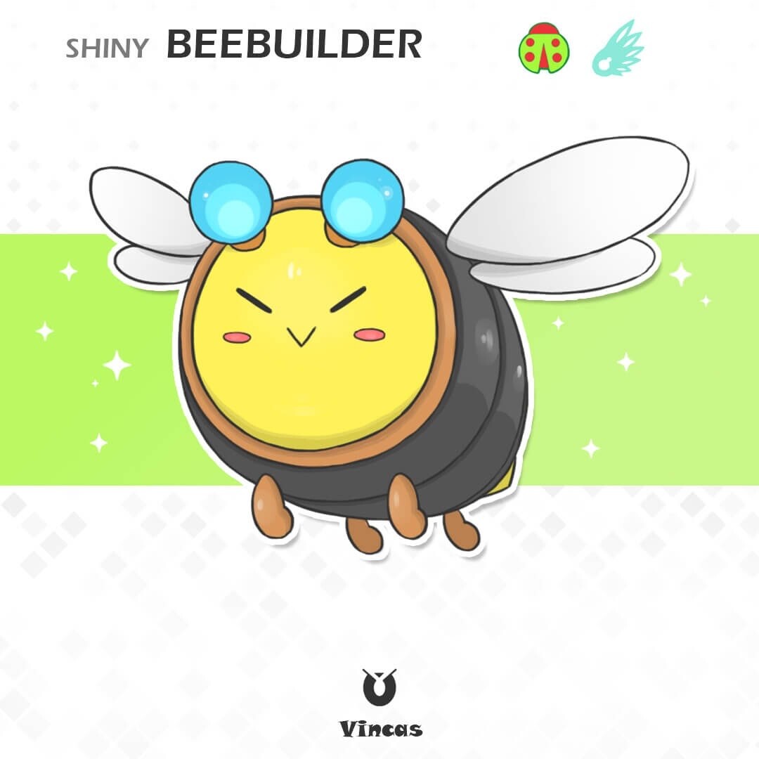 VincasCalvii - Fakemon 020 - BEEBUILDER