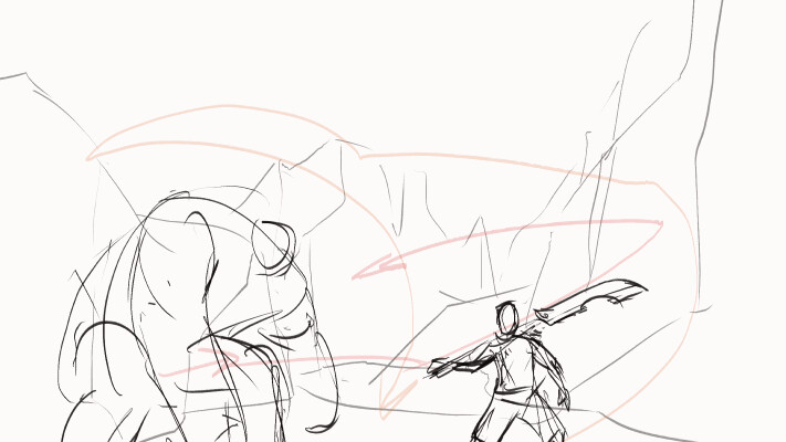 ArtStation - Monster Fight