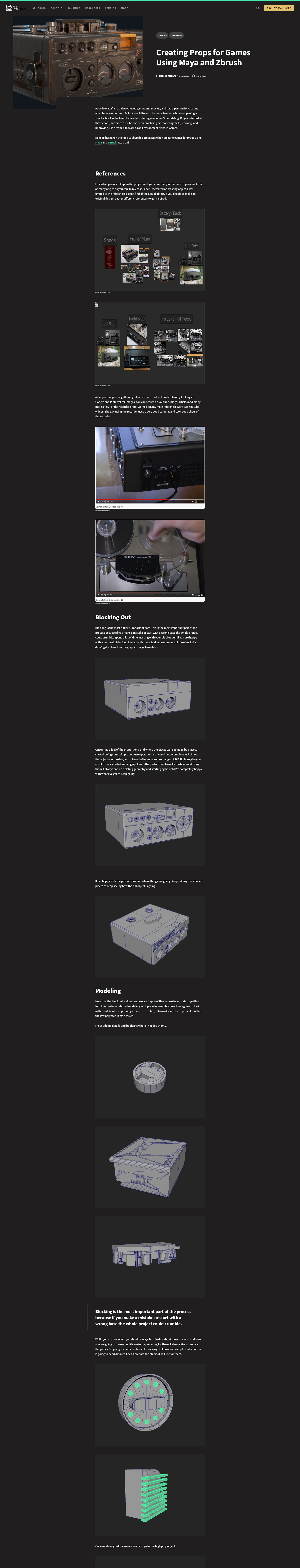 Rogelio Magaña - The Rookies Breakdown Article For Game Props