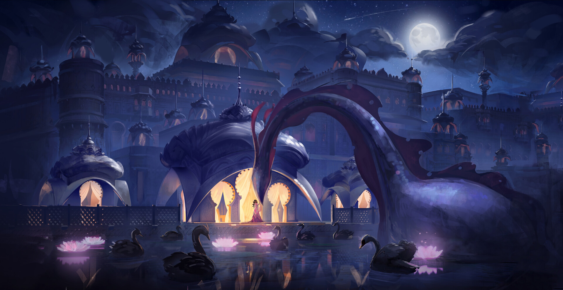 ArtStation - Lotus Princess