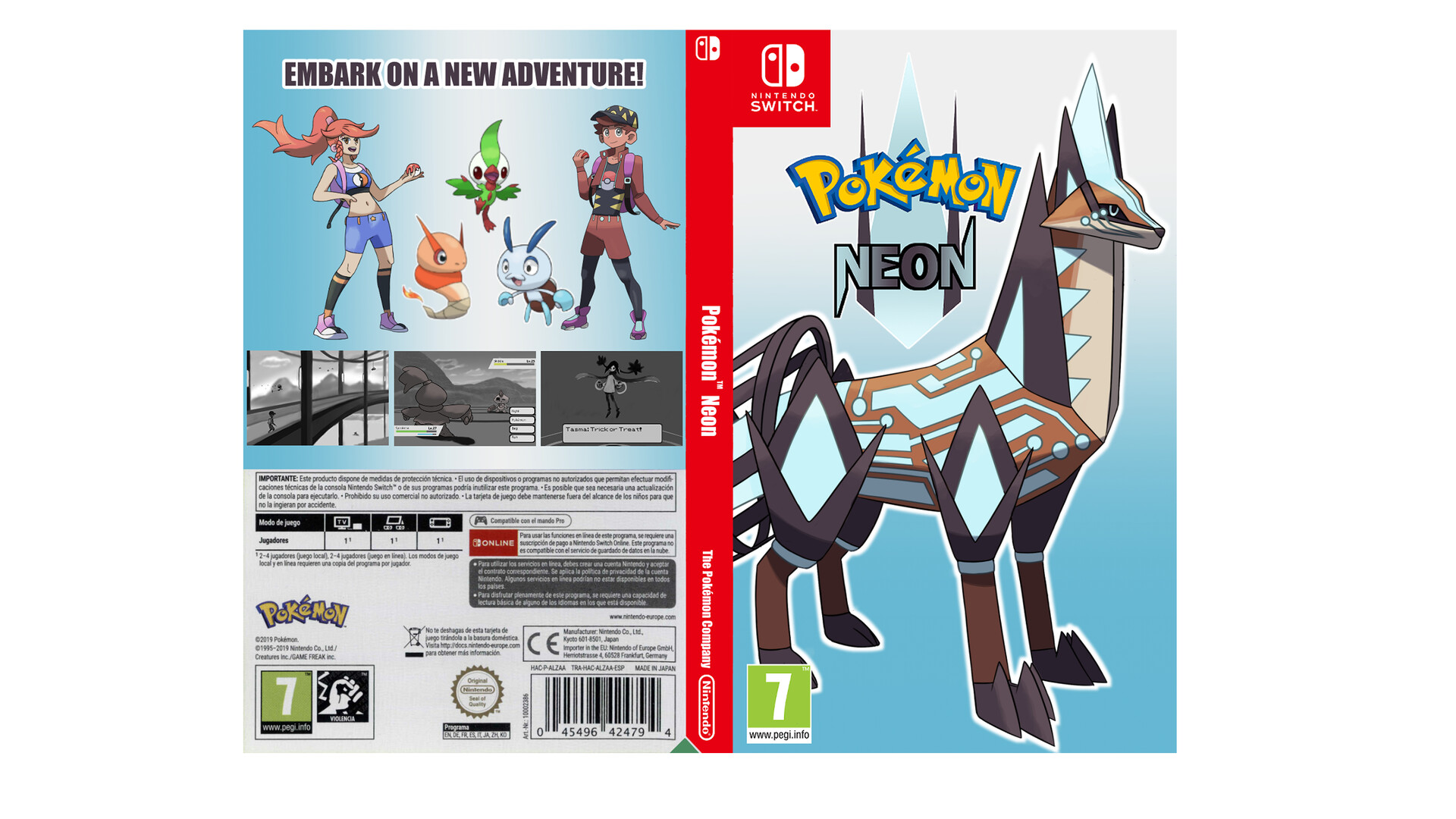 ArtStation - Pokémon Neon concept art