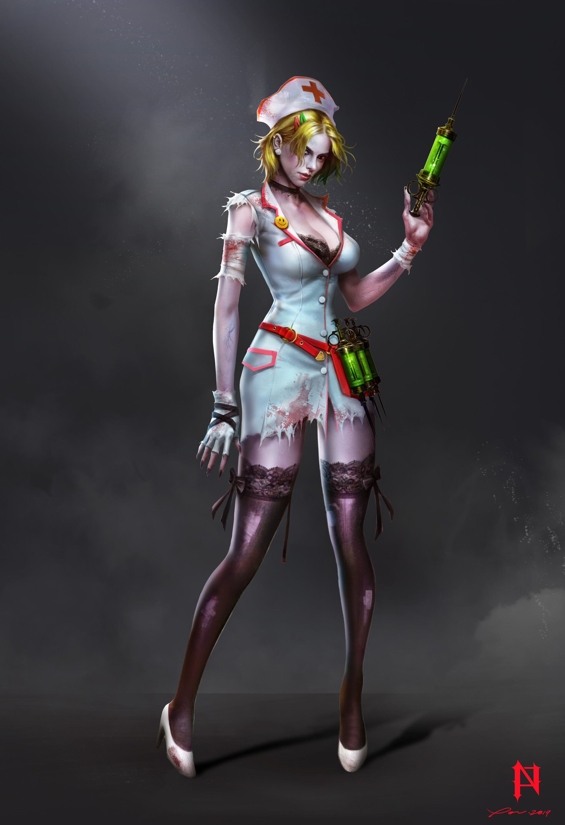Artstation Zombie Nurse