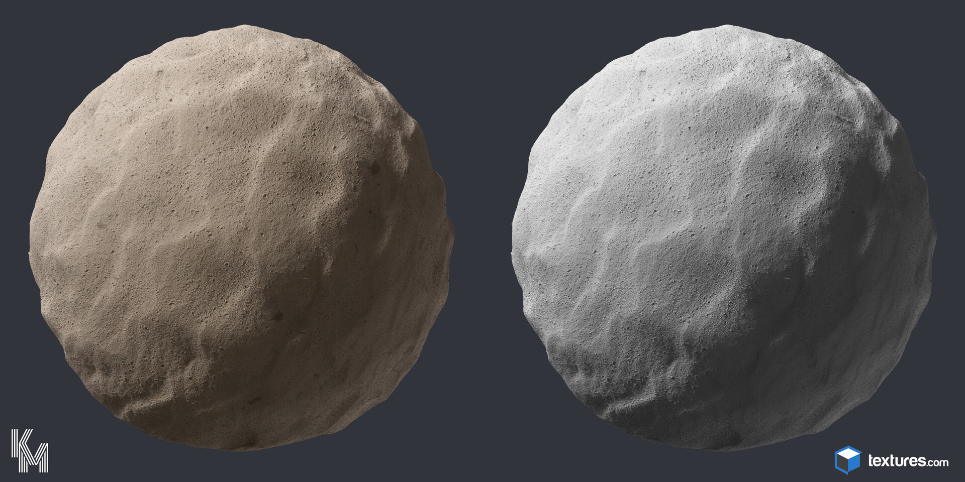 3D Scanned Textures - Wavy Sand Material | Photoscanned | Textures.com
