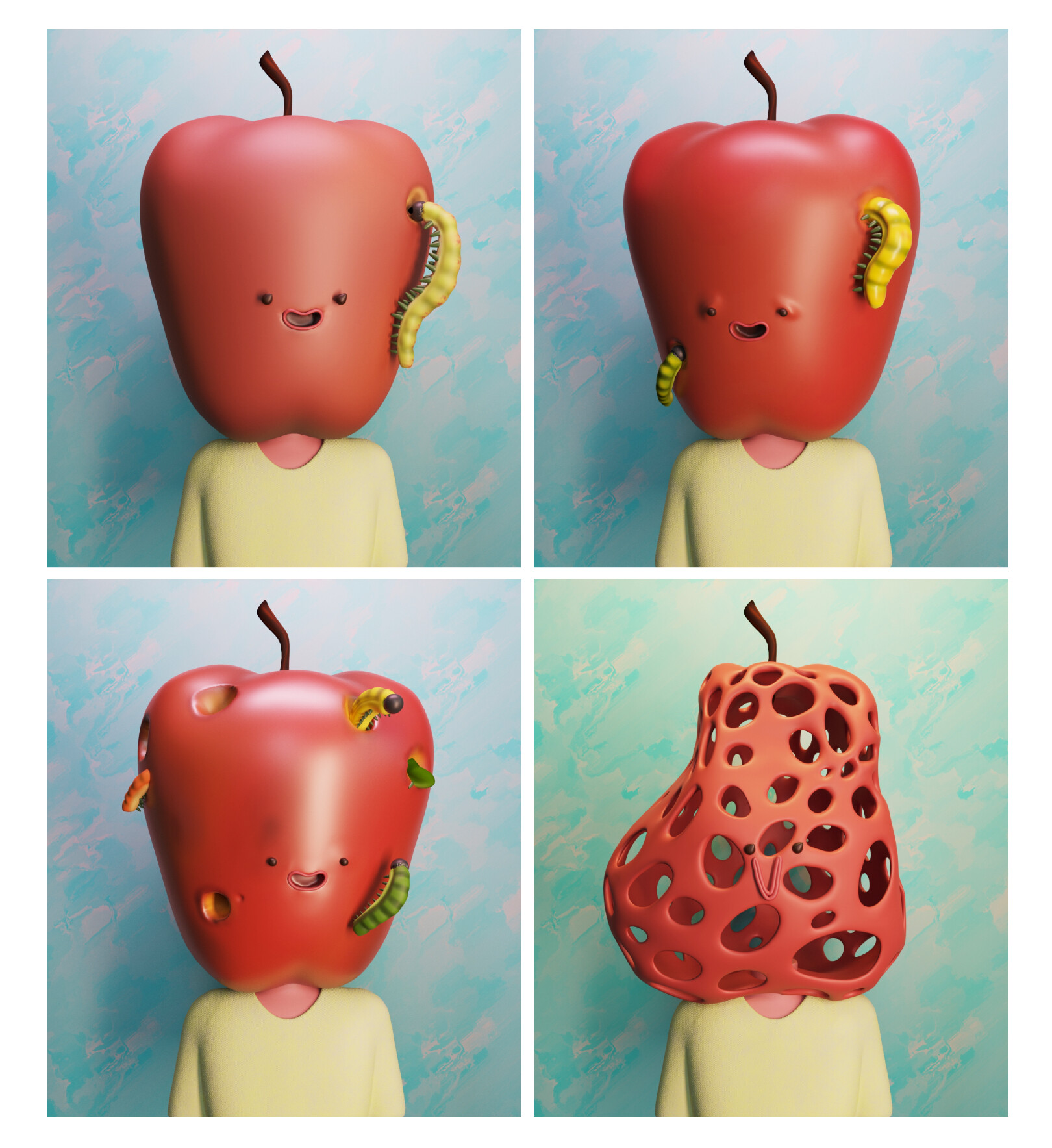 ArtStation - You can become an apple