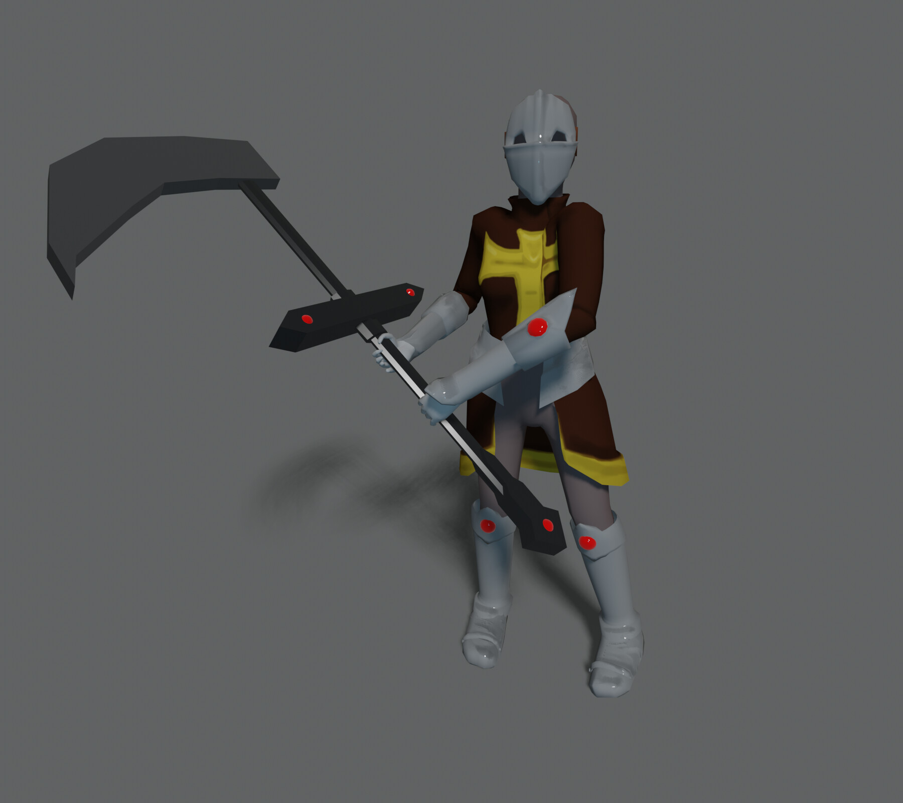 ArtStation - Knight with scythe