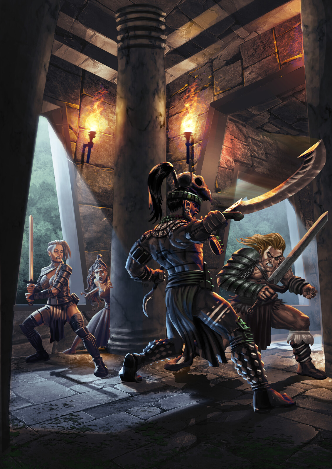 Fernando Granea - Godchosen saga - book 2 cover