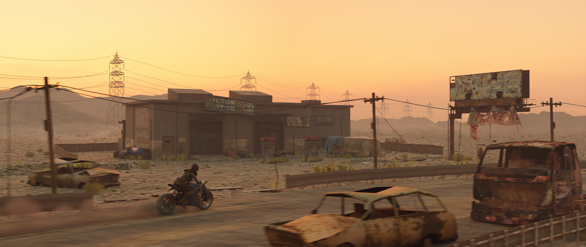 ArtStation - Portal - Post apocalypse