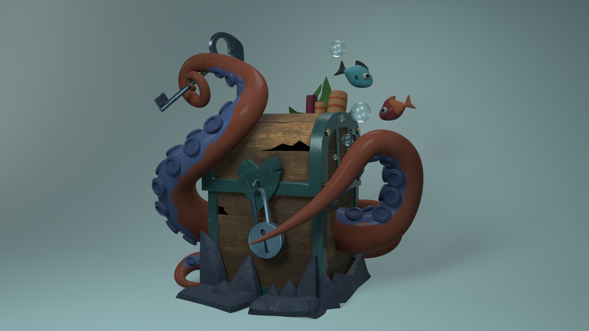 ArtStation - Octopus Chest