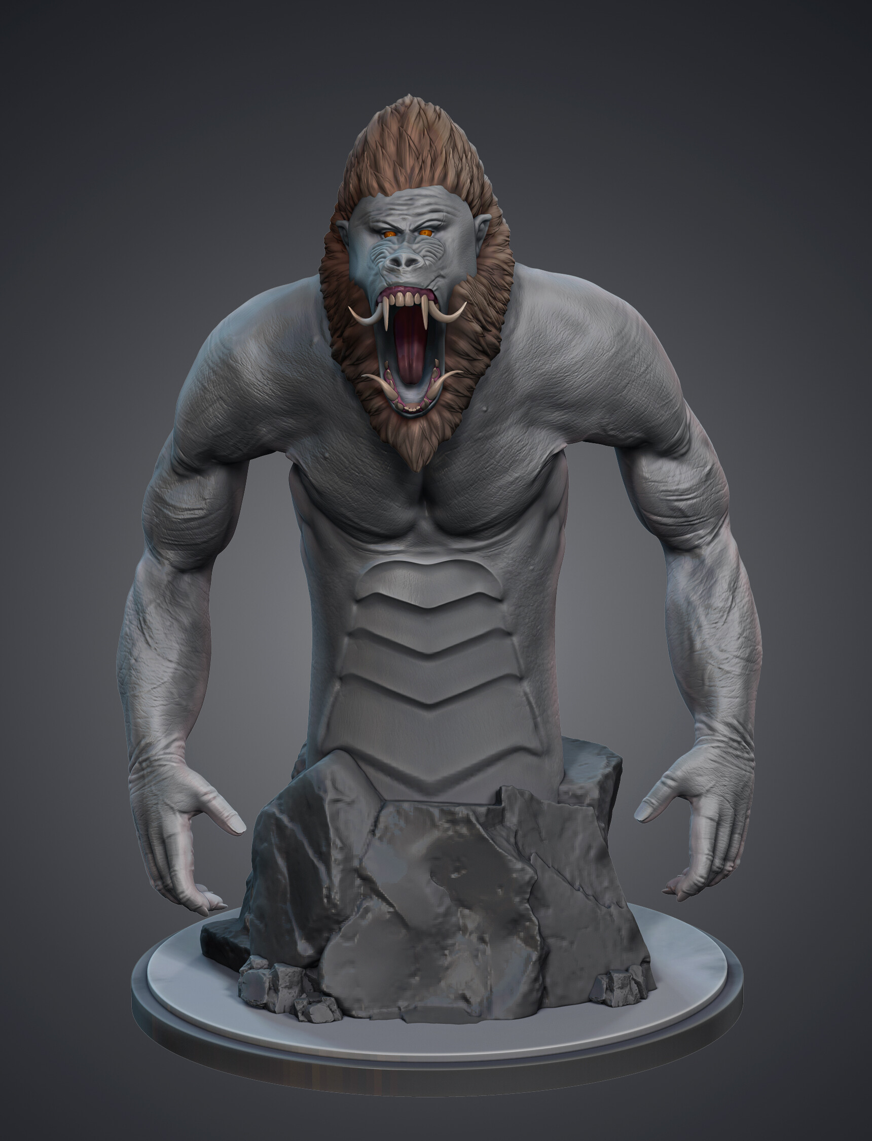ArtStation - Creature Bust (Thieving Amalgam)