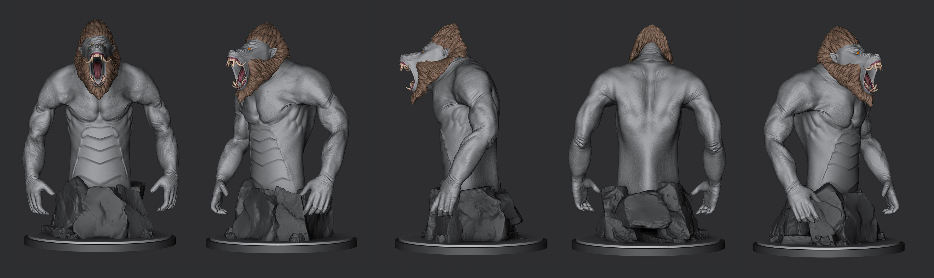 Saif alkhusaibi - Creature Bust (Thieving Amalgam)