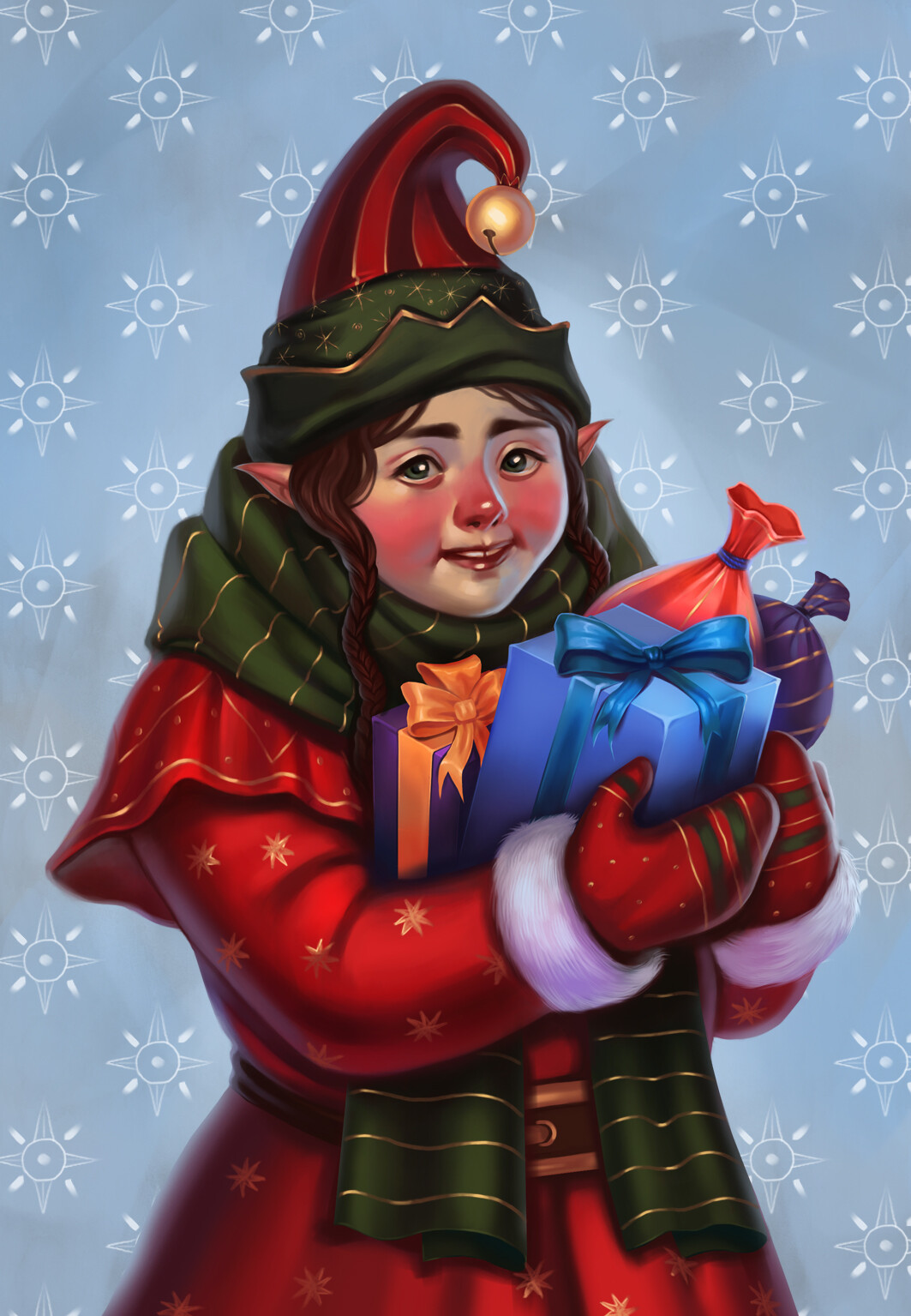 ArtStation - Christmas Elf