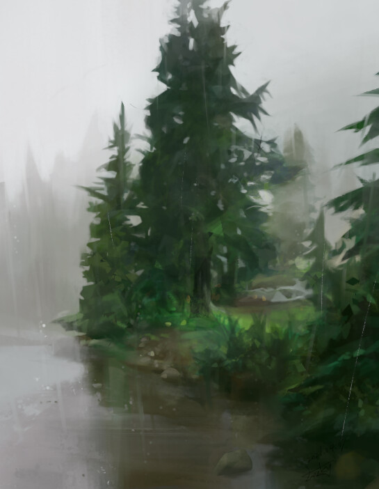 ArtStation - Practice_landscape