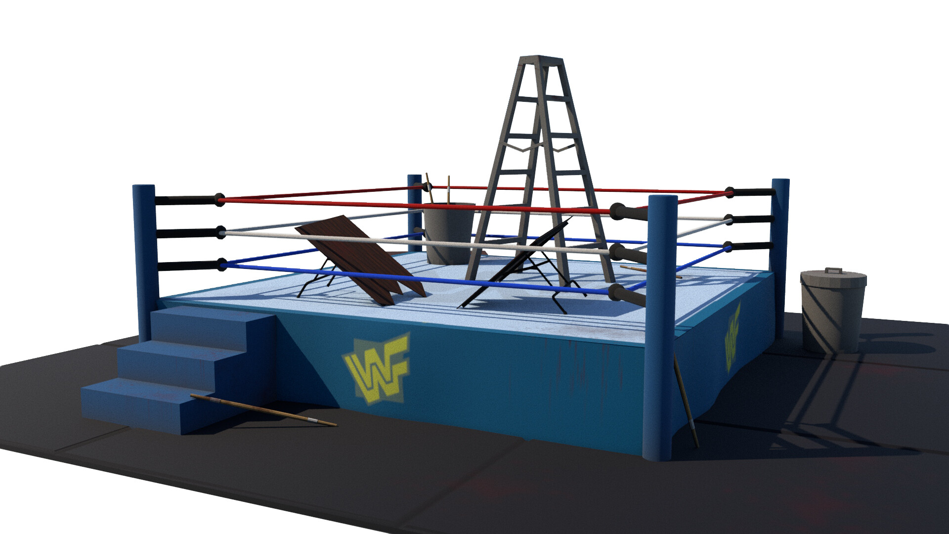 ArtStation - WWF 3D Arena Model