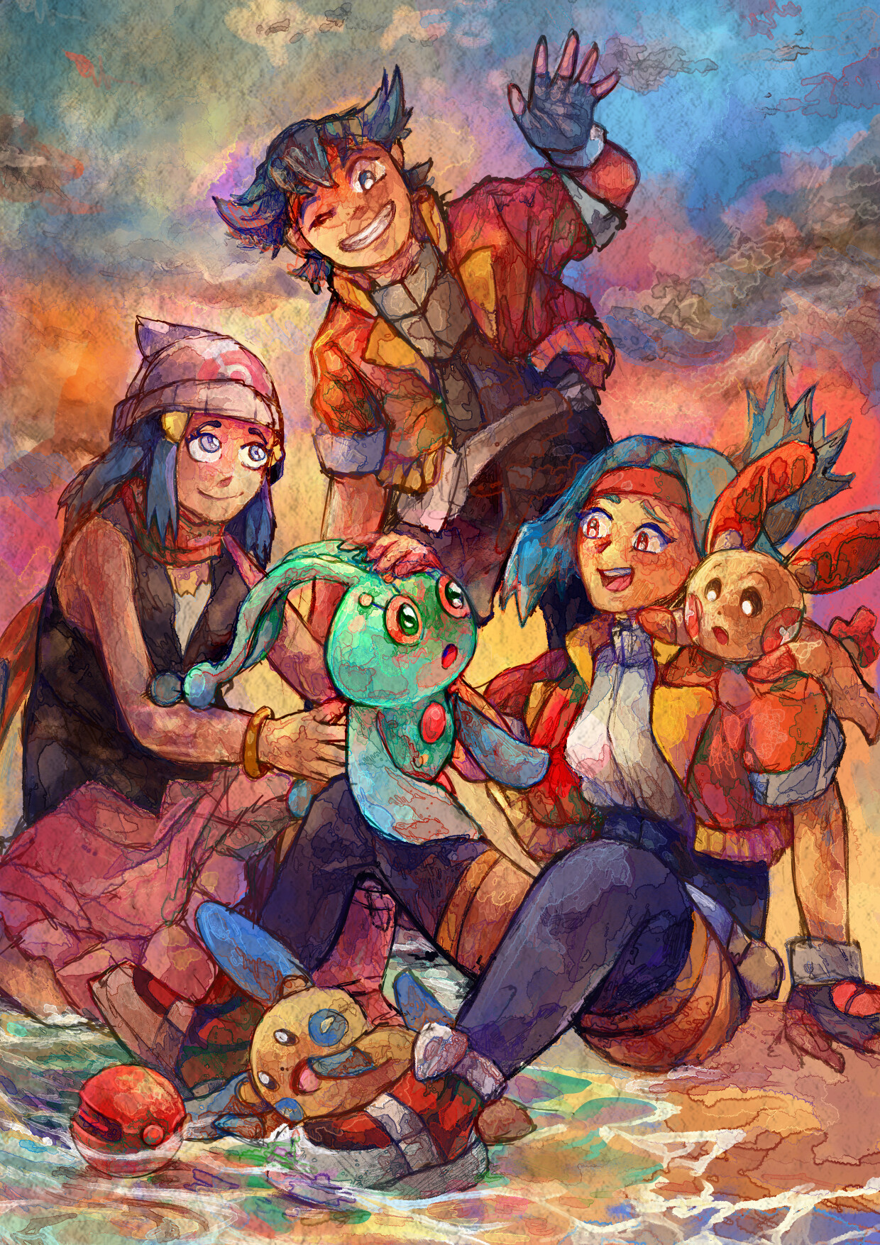 ArtStation - Pokemon Ranger Fanart