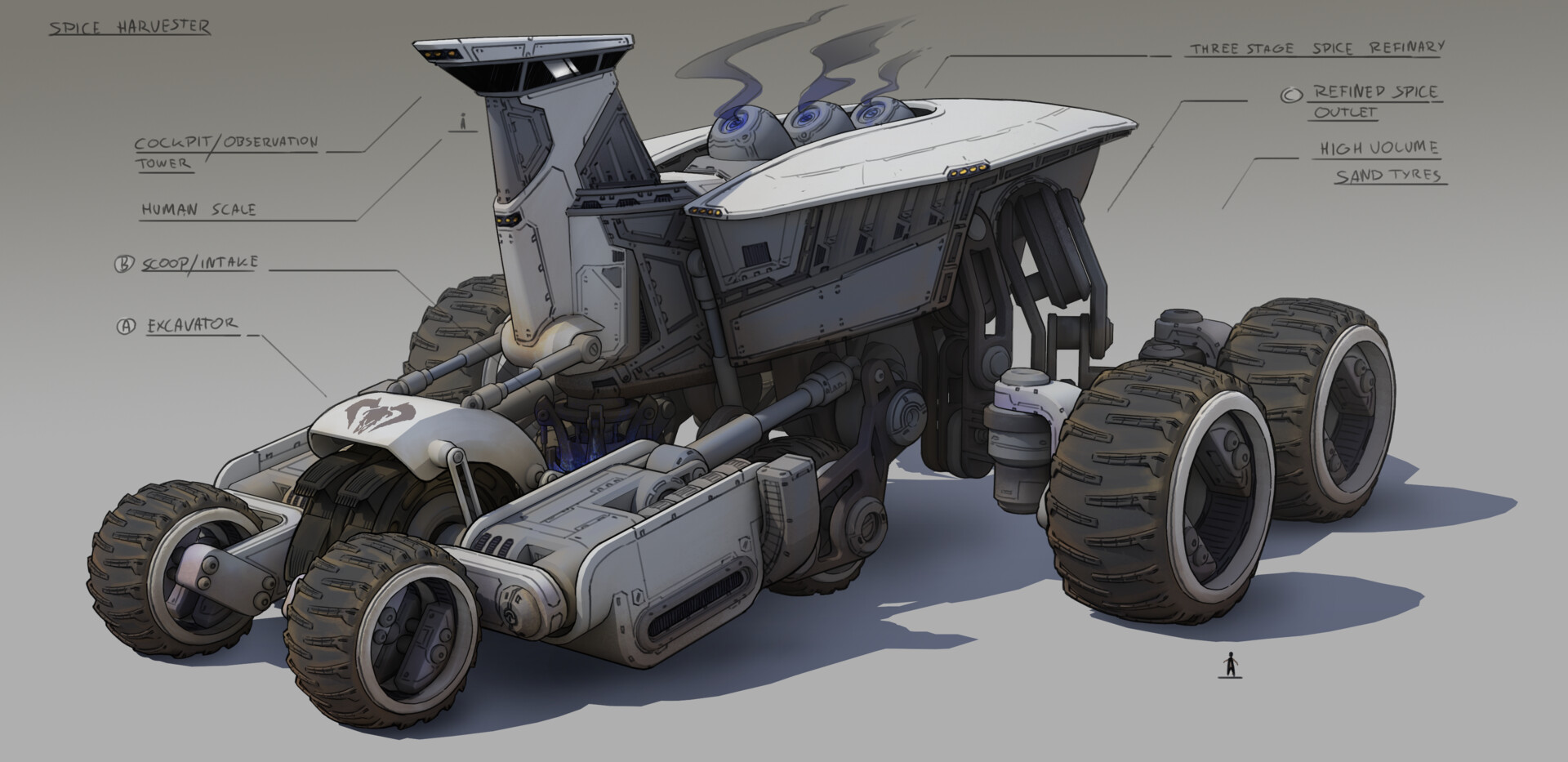 ArtStation - Dune: Spice Harvester