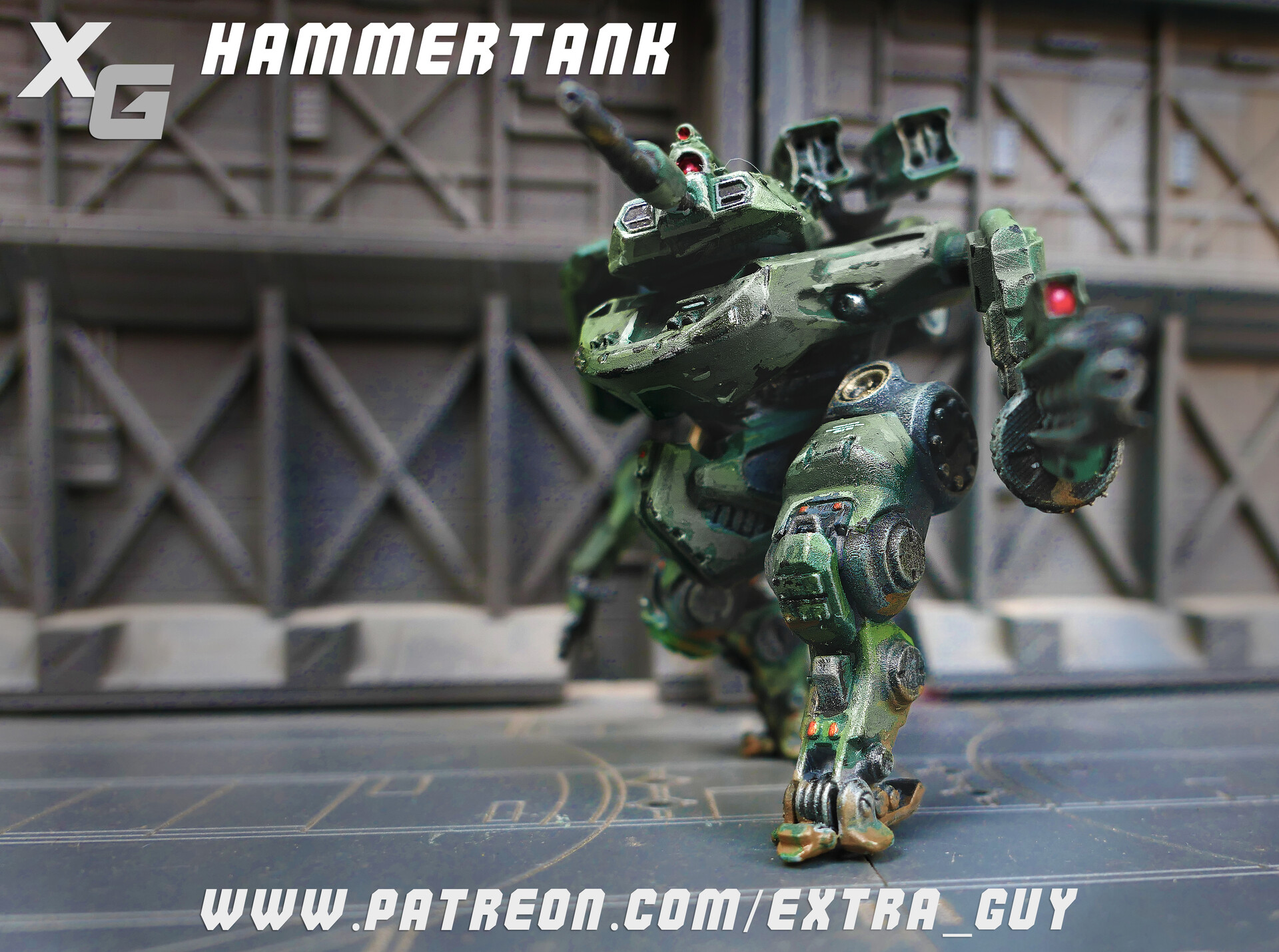 ArtStation - HAMMER TANK Painted